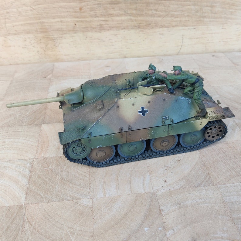 Jagdpanzer Hetzer Starr Tank, 1/35 German Tank Model, Model Tank - Etsy