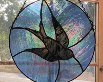 Barn Swallow Stained Glass - Etsy
