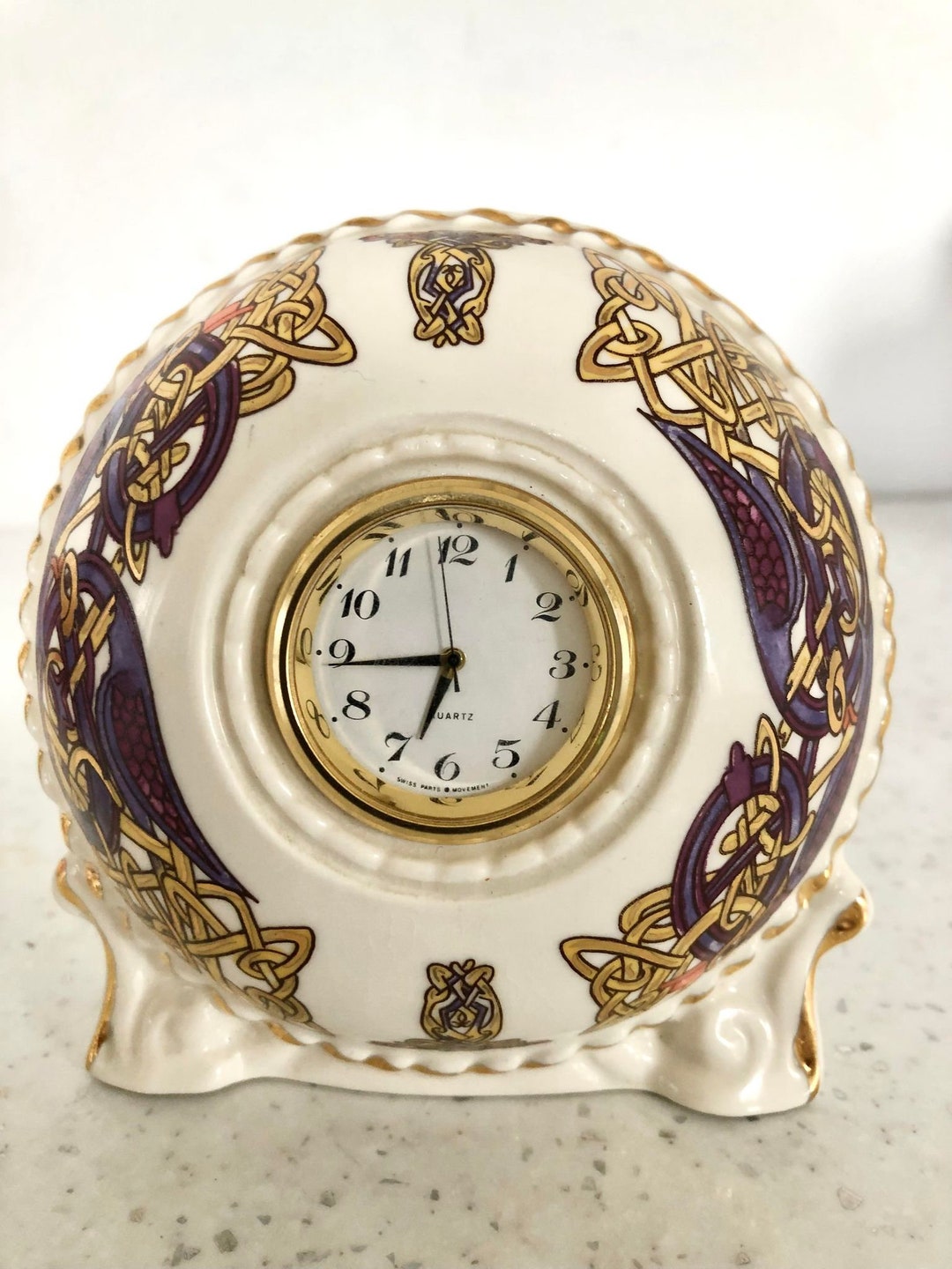 Vintage CRE Irish Celtic Knots Design Clock Designed by Joe Mccaul ...