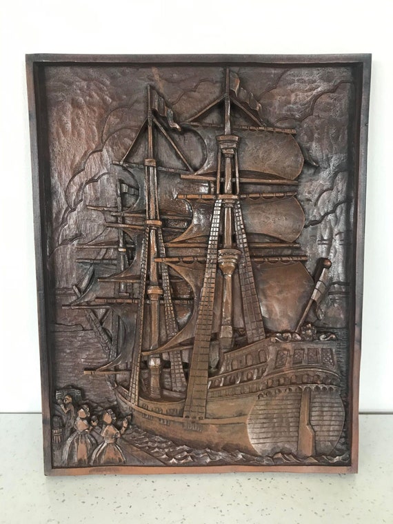 Siegfried Pietzsch Galleon 1960's K & M Reproduction - Etsy