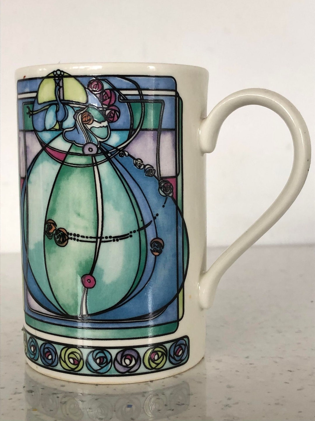 Vintage, Charles Rennie Mackintosh Dunoon Stoneware Pottery Mug by ...