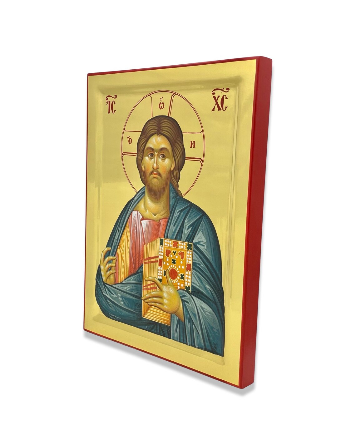 Jesus Christ Pantocrator Original Mount Athos Icon - Etsy