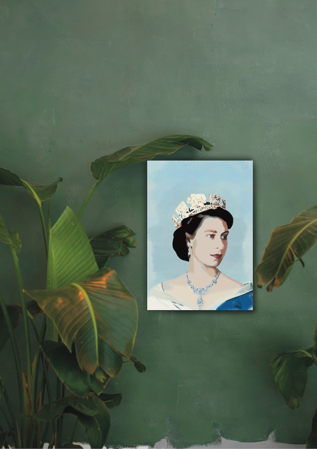 Queen Elizabeth Wall Print , Wall Decor, Large Printable Art ...