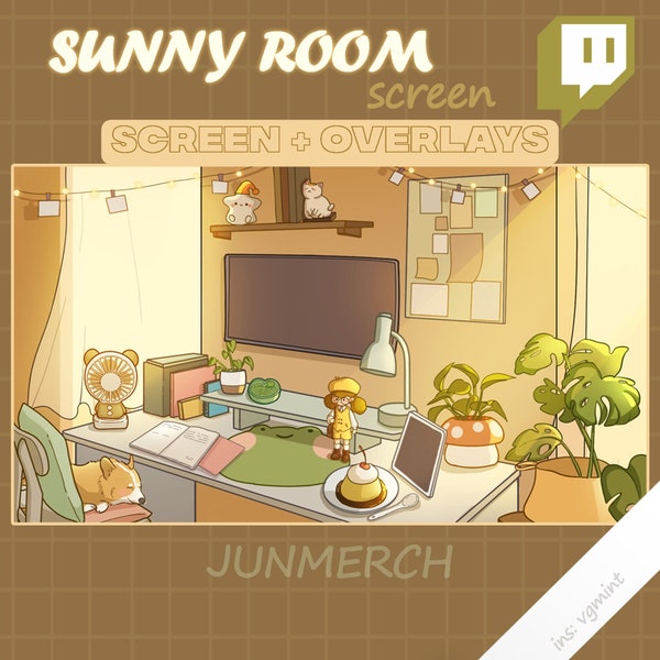 Study Twitch Overlay - Etsy