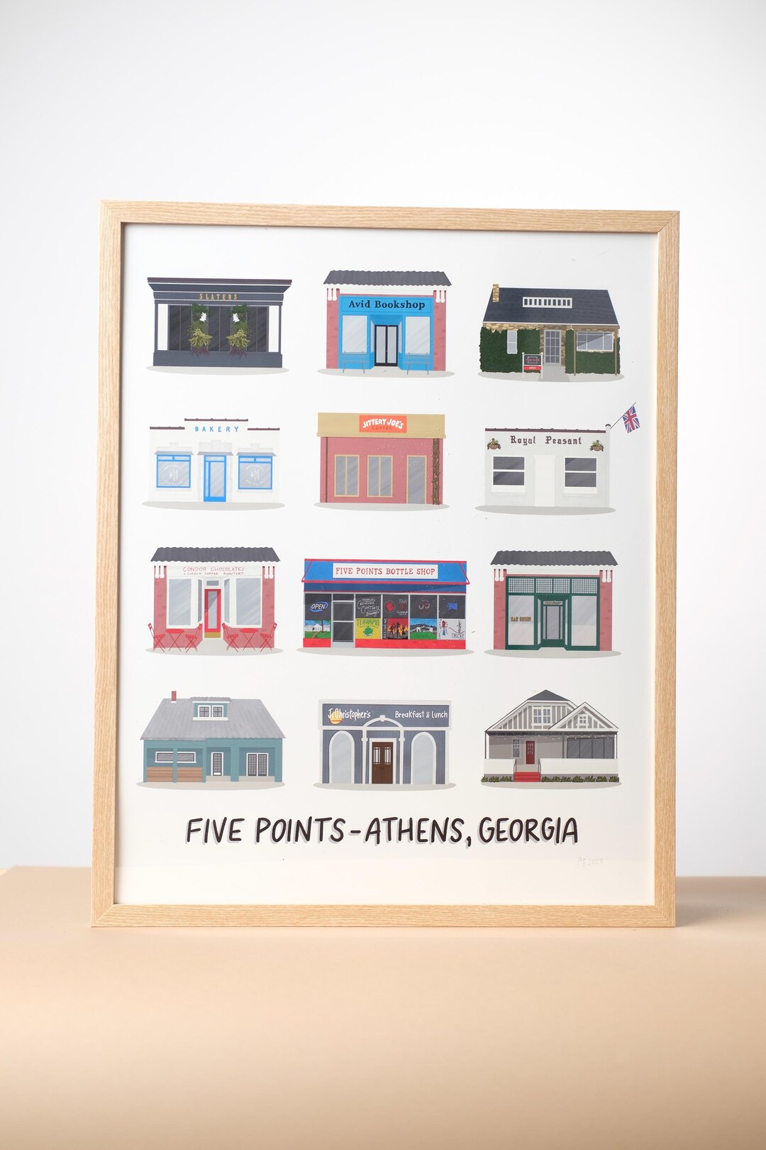 Five Points - Athens, GA - Etsy
