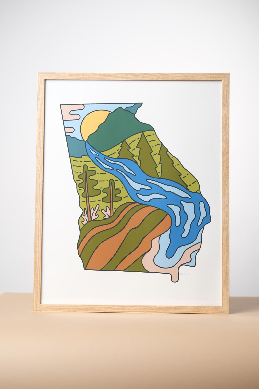 GEO Georgia - Etsy