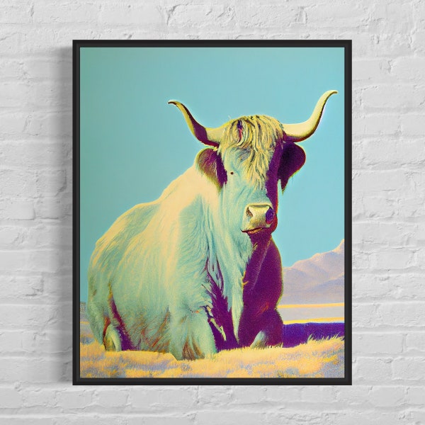 Yak Wall Art - Etsy