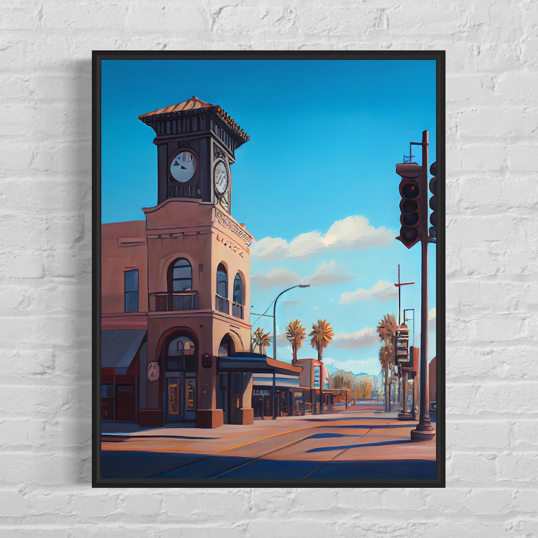 Gilbert Arizona Art Print Gilbert Poster Artwork - Etsy