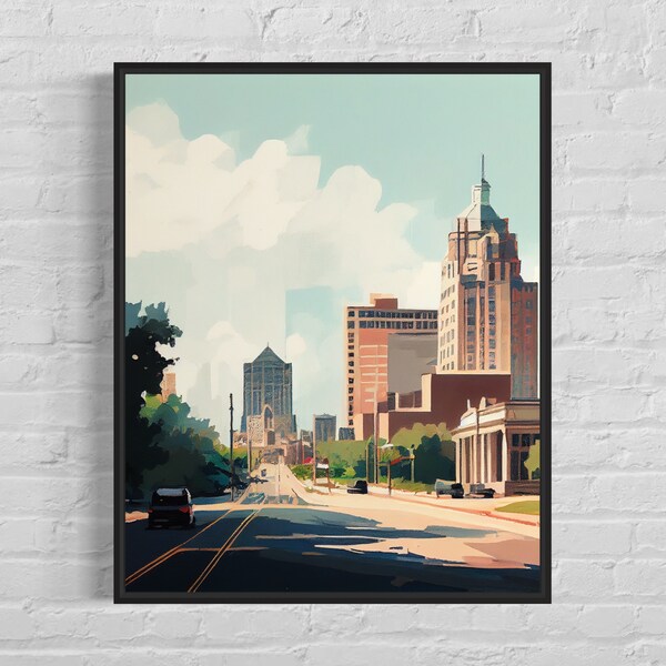 Columbia Poster - Etsy