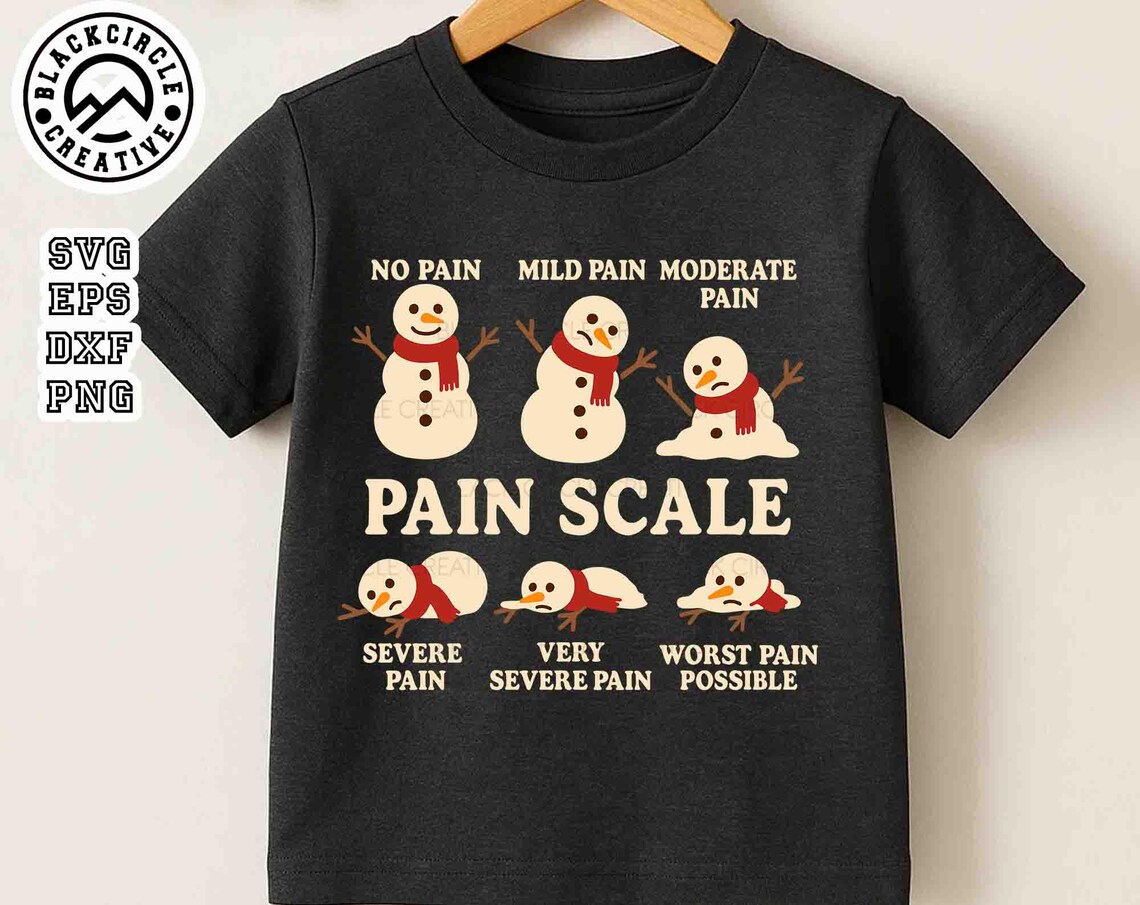 Pain Scale Svg, Christmas Snowman Svg, Christmas Nurse Svg, Medical ...