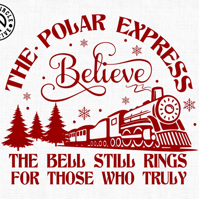 The Polar Express Font - Etsy
