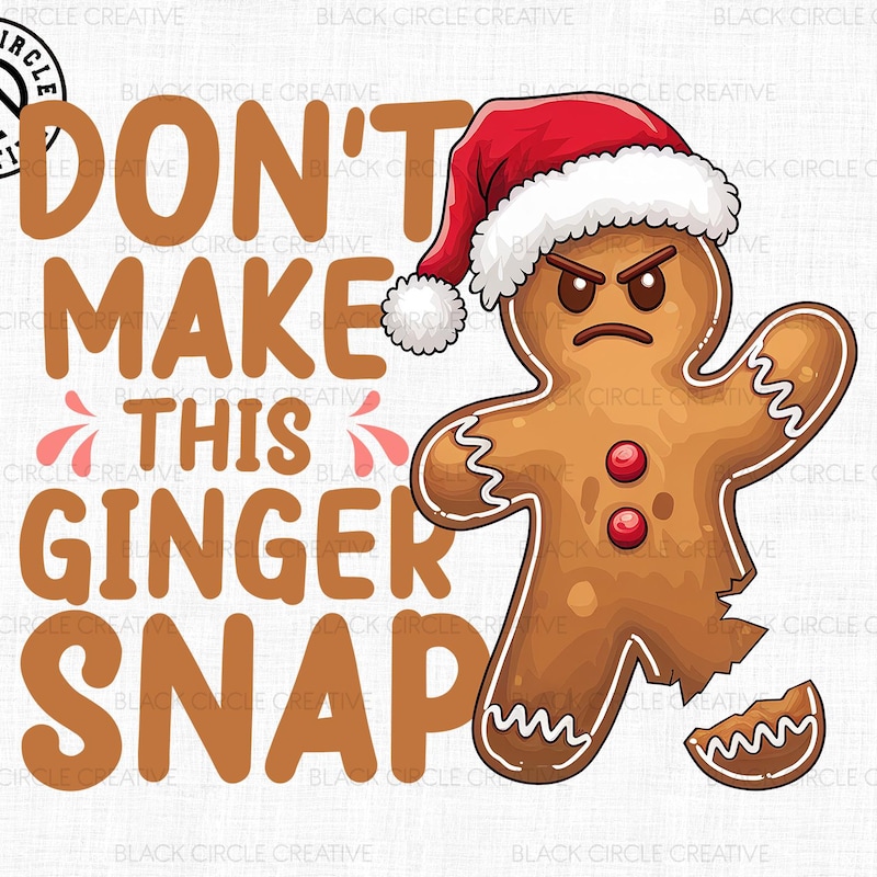 Christmas Ginger Svg - Etsy