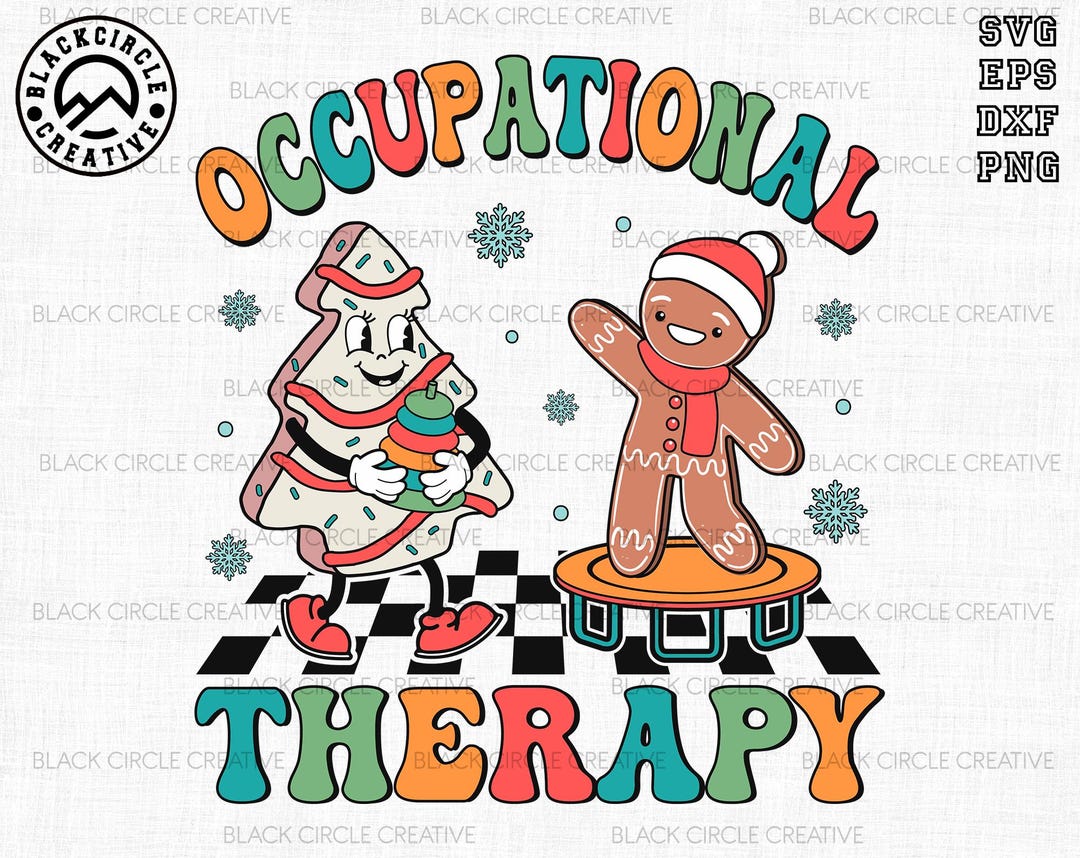 Occupational Therapy Christmas Svg, Occupational Therapist Svg, Special ...