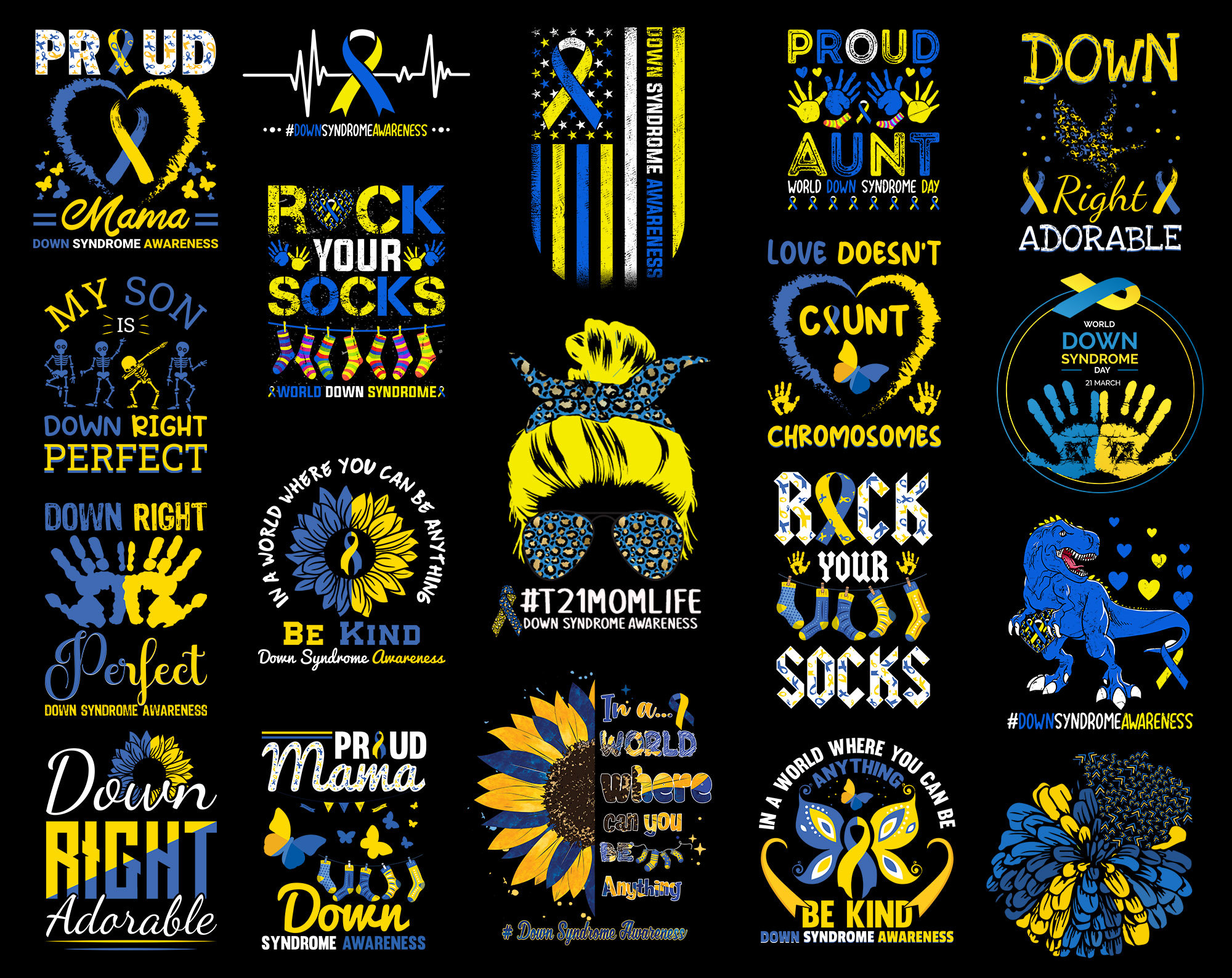 Down Syndrome Svg Bundle, Huge Svg Bundle, Boy Down Syndrome Svg ...