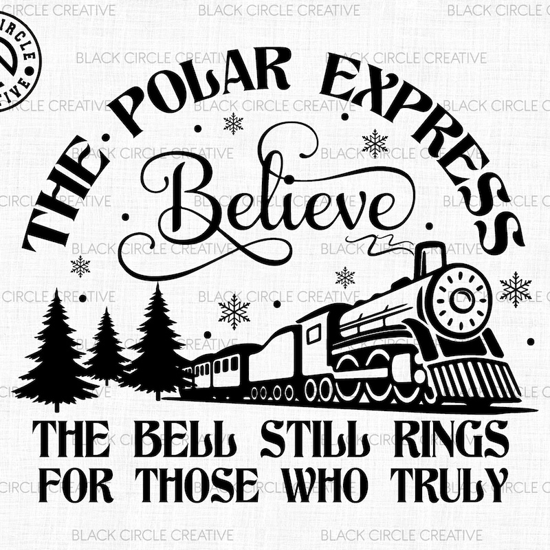 Polar Express Png - Etsy
