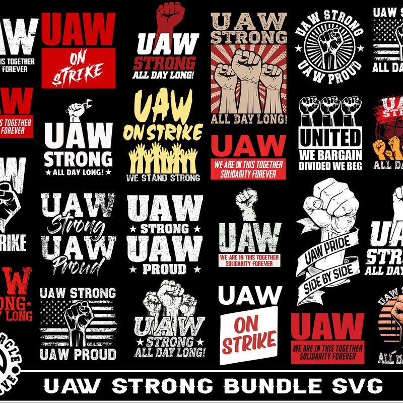 Uaw Svg - Etsy