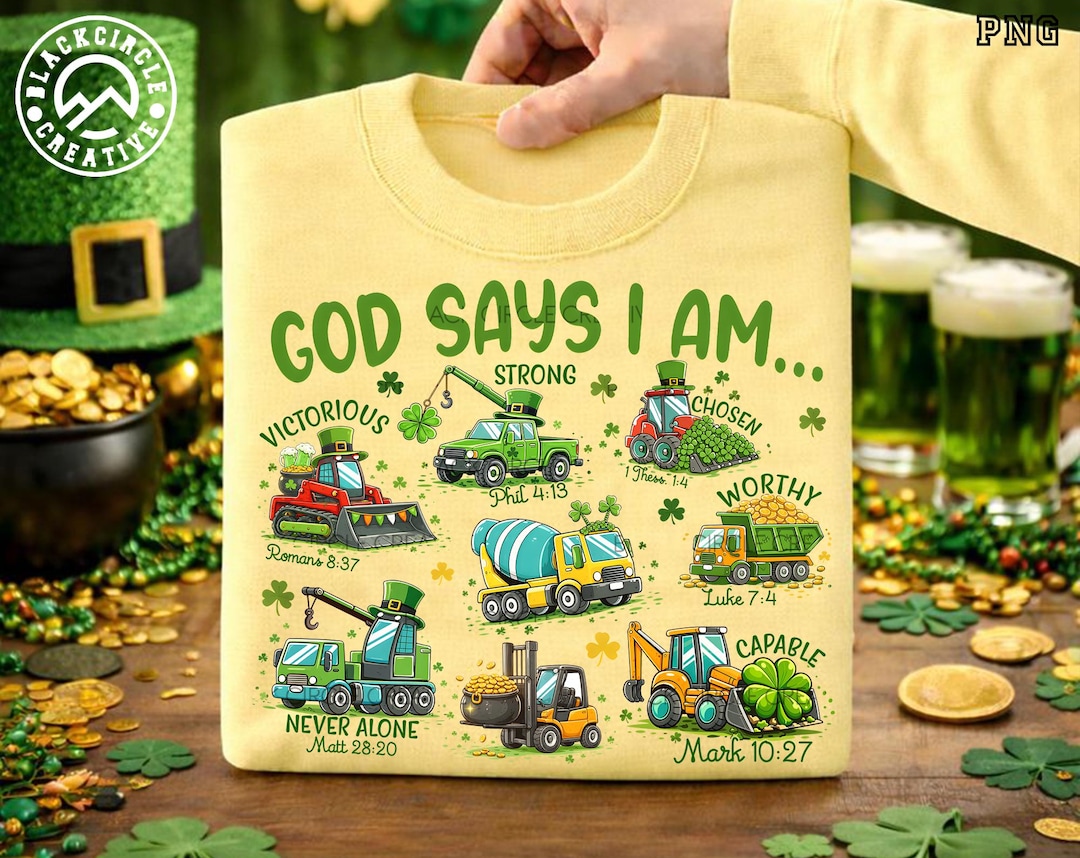 God Says I Am Patrick Png, Patrick Truck Png, Child of God Png, Jesus ...