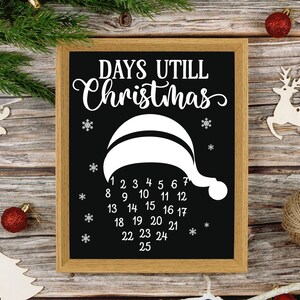 30 Christmas Countdown Png Designs, Santa Countdown Png, Christmas ...