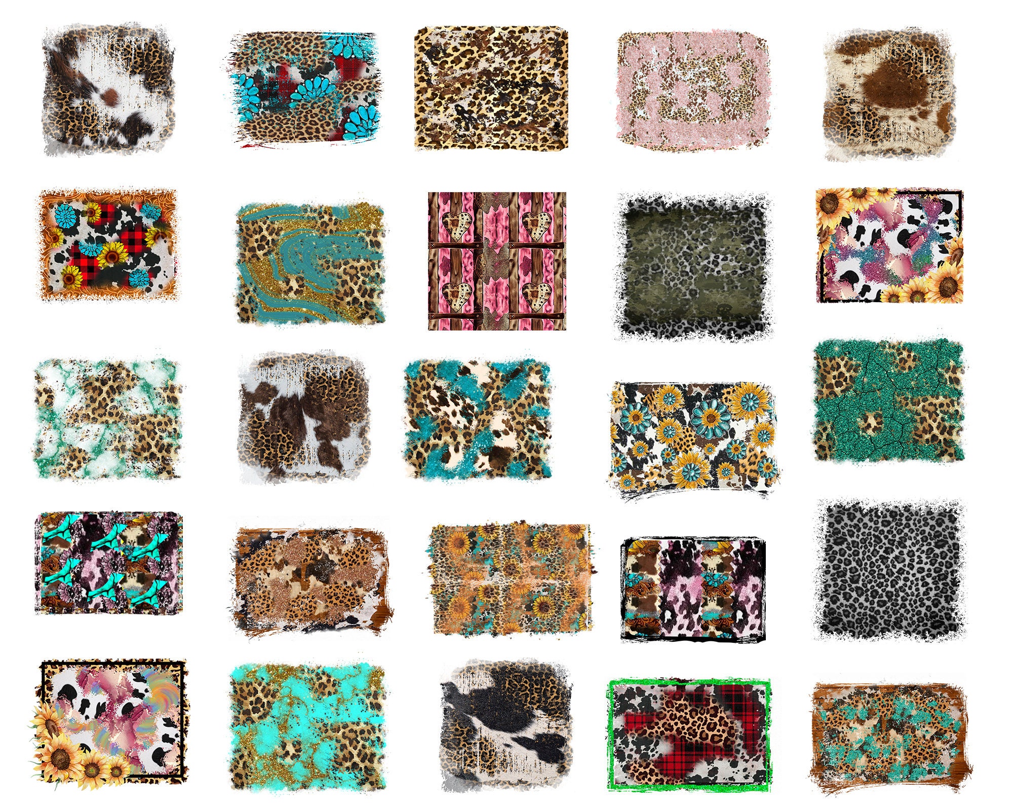 120 Western Background Leopard Backgrounds Animal Print - Etsy