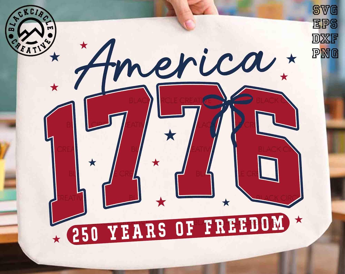 America 1776 Svg, 250 Years of Freedom Svg, Statue of Liberty, 250th ...