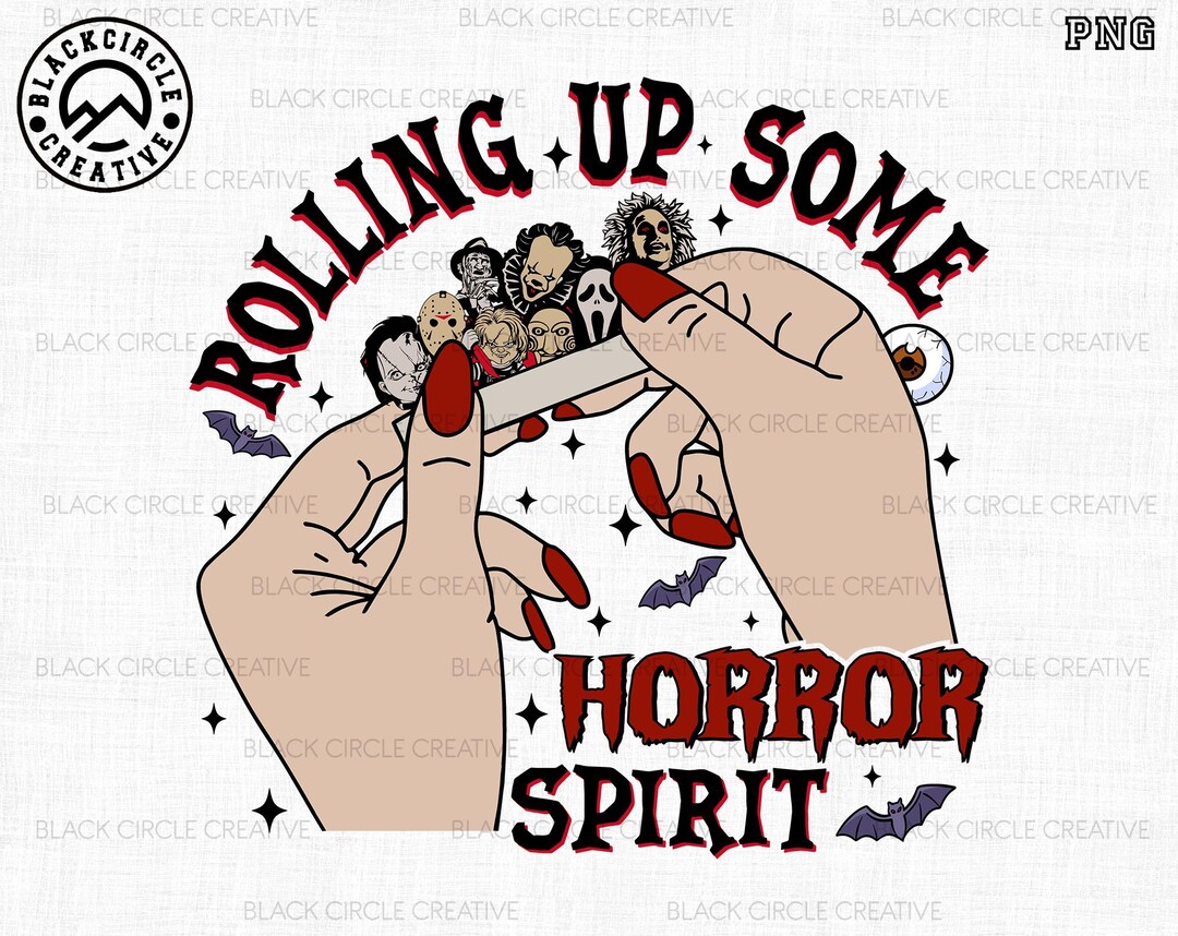Rolling up Some Horror Spirit Png, Horror Movie Png, Horror Characters ...