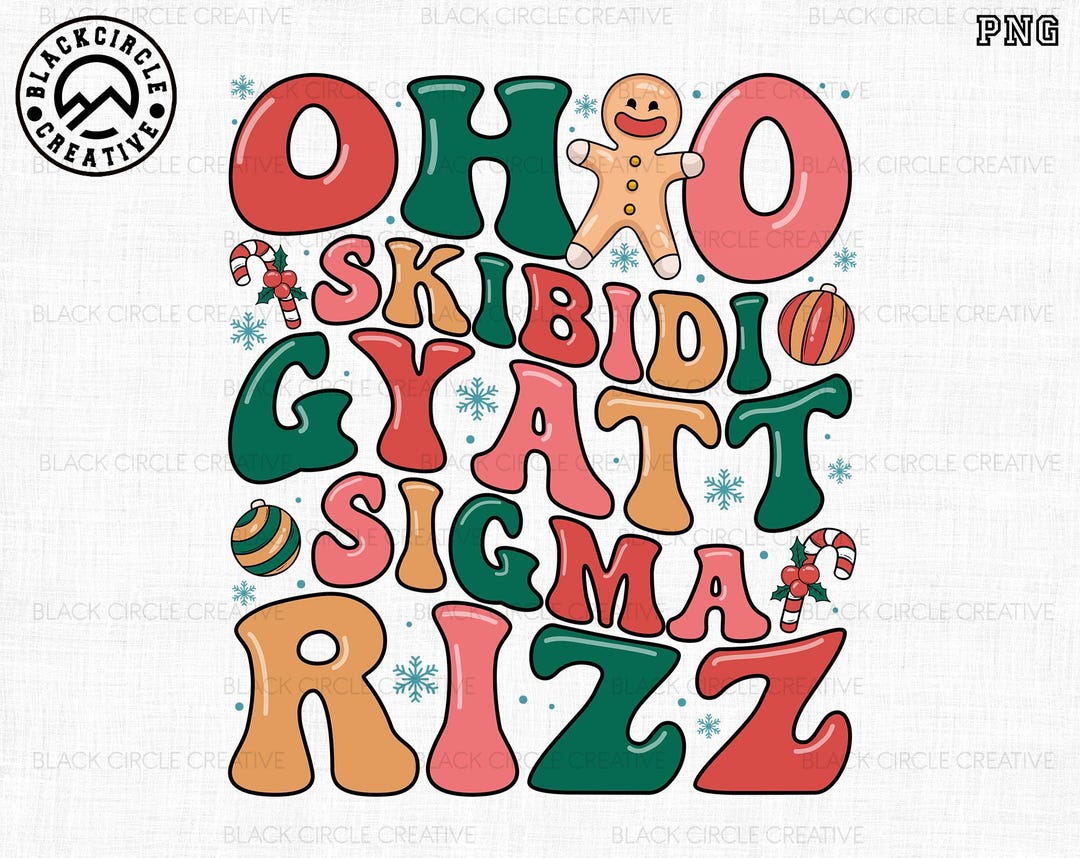 Merry Rizzmas Png, Rizz the Season Png, Rizzmas Christmas Png, Rude ...