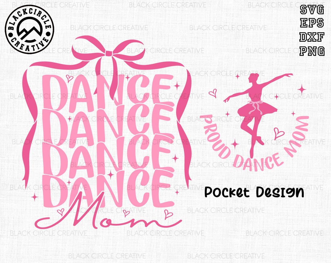 Dance Mom Svg, Proud Dance Mom Svg, Dance Life Svg, Dance Mama,senior ...