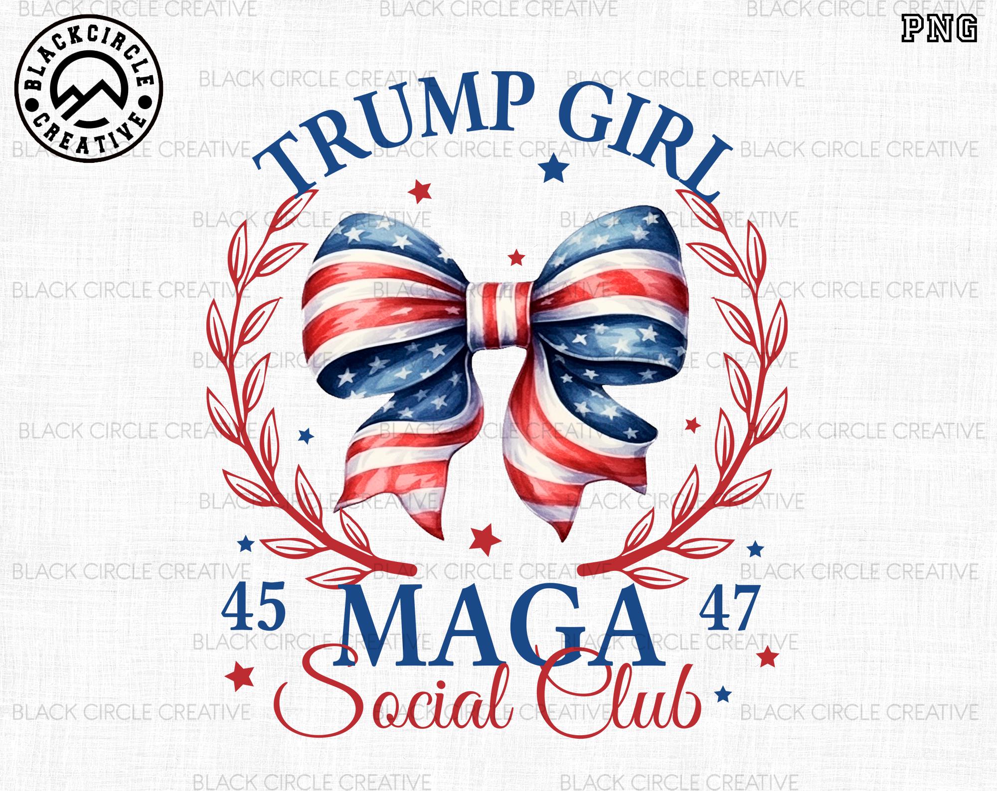 MAGA Social Club 2024 Png, American Flag Png, Patriotic Numbers Png ...
