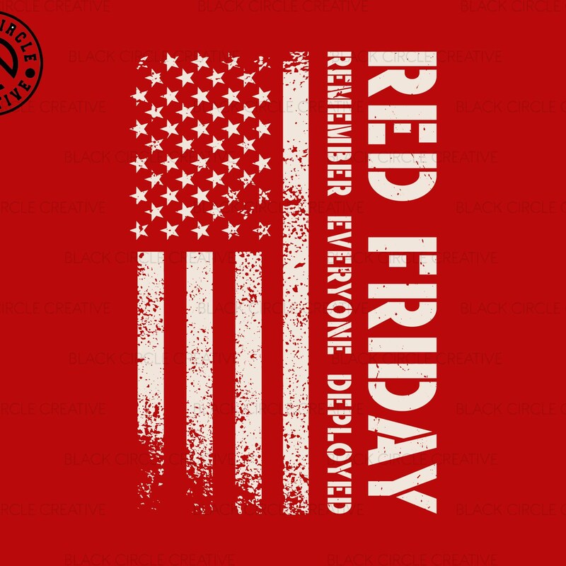 Red Friday Svg - Etsy