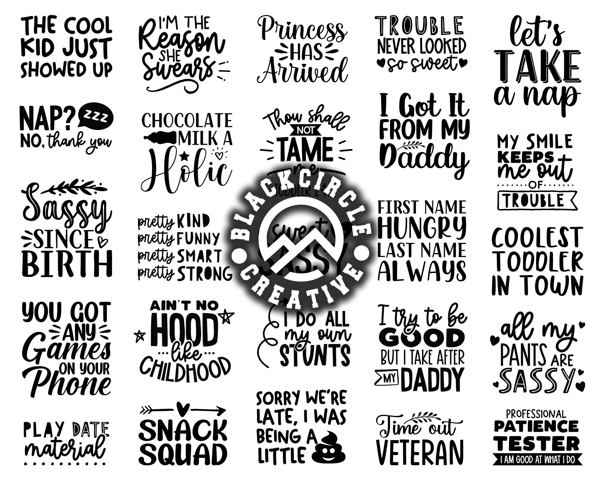 Kids Toddler Svg Bundle, Funny Kids Svg, Cool Kids Svg, Sarcastic SVG ...