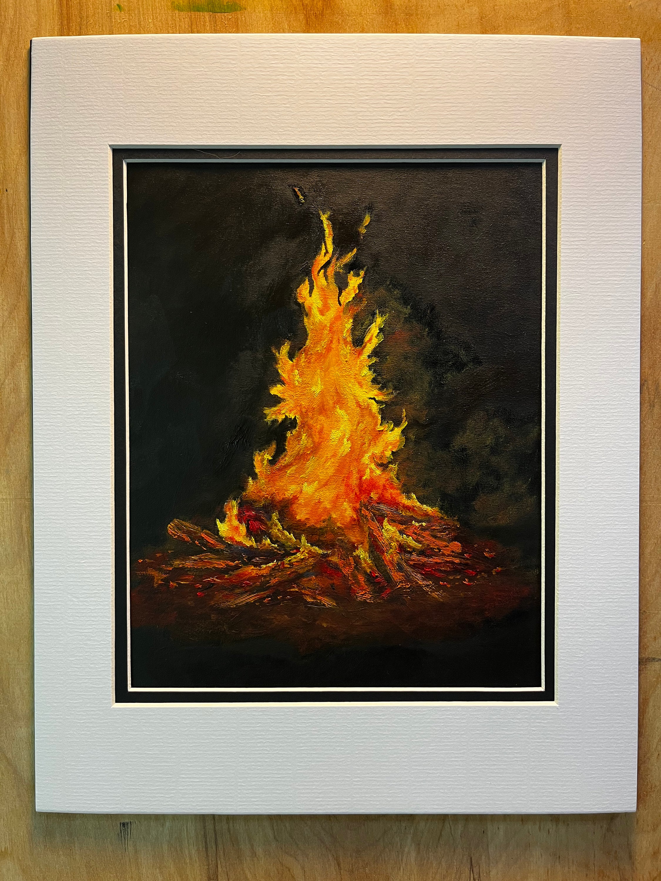 Campfire Painting