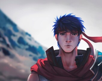 Fire Emblem Ike Art - Etsy