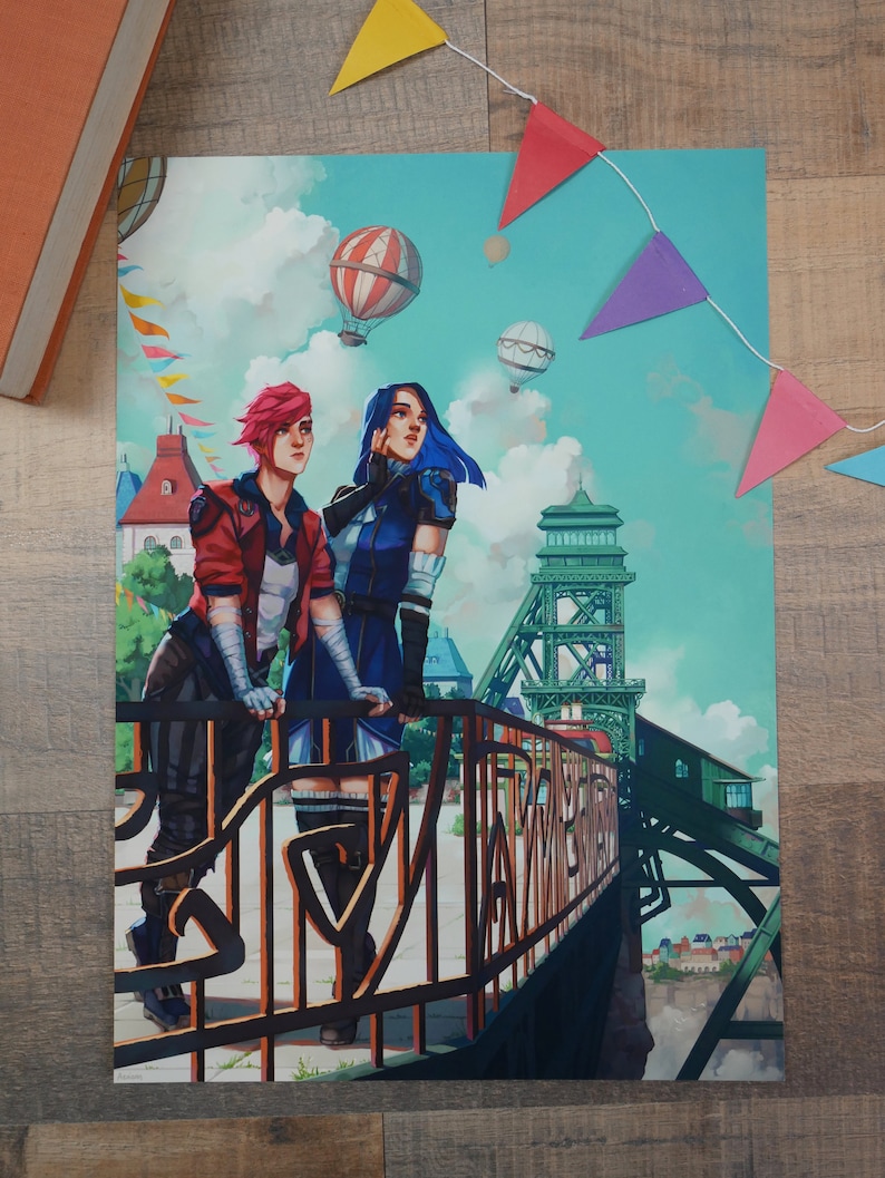 Arcane Art Print Piltover's Finest - Etsy