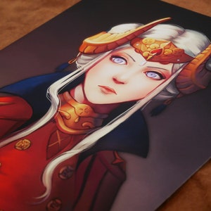 Edelgard Fire Emblem Three Houses Classic Art Portrait Art Print - Etsy
