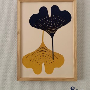 Ginko Poster A4 - Etsy