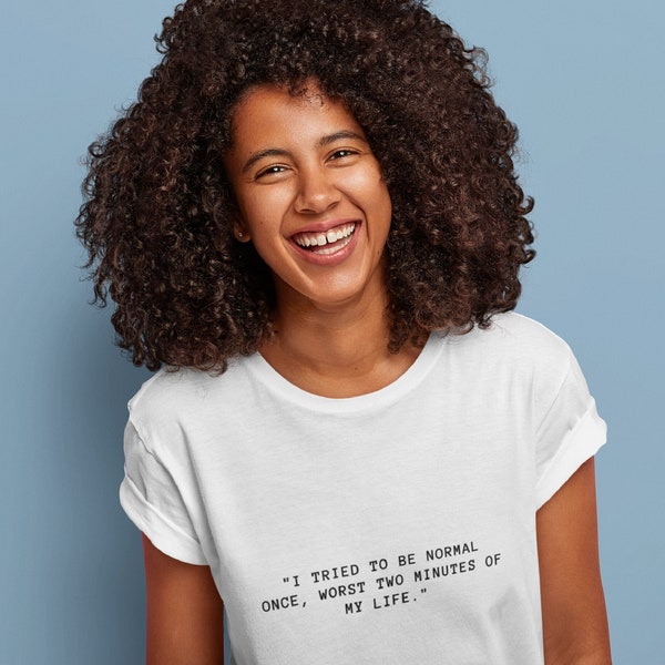 I Tried to Be Normal Once Svg - Etsy UK