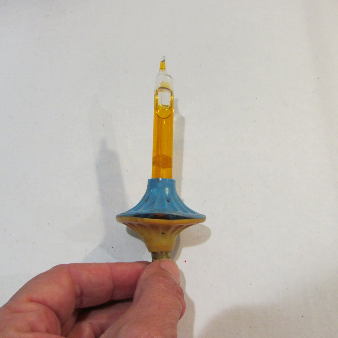 Vintage 1948 NOMA Flying Saucer Christmas Bubble Lites C6 Blue on ...