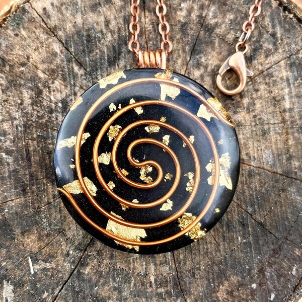 Orgonite Pendant - Etsy