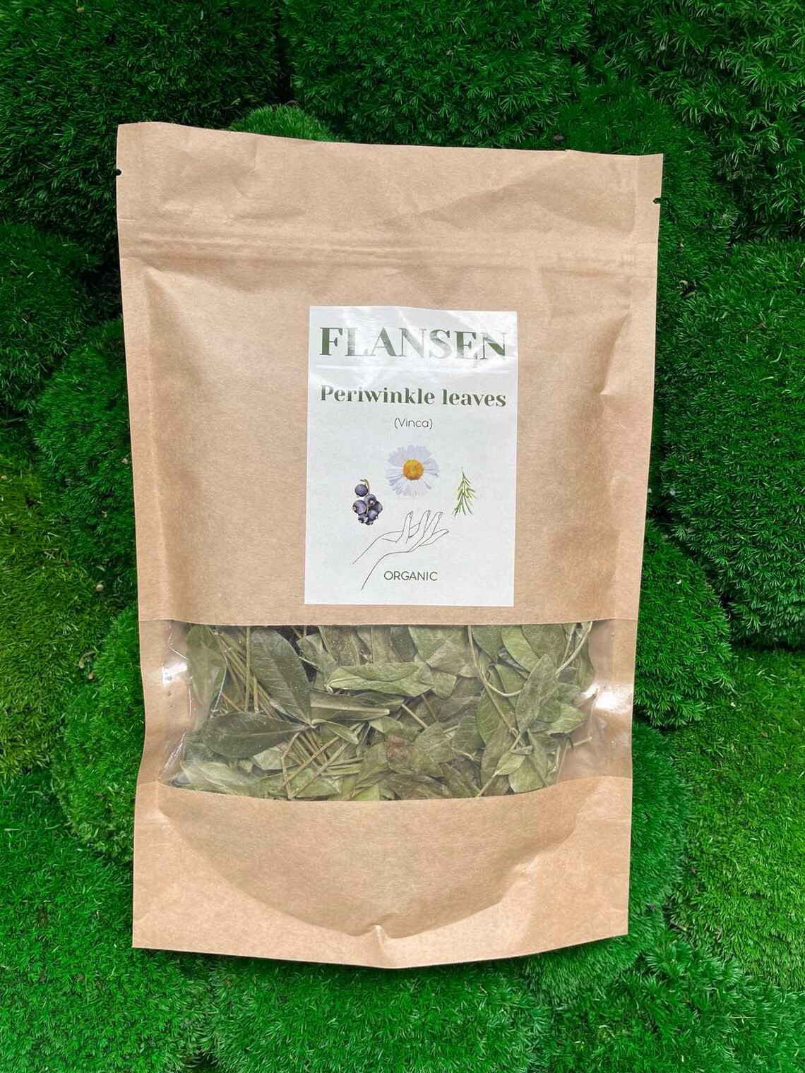 Organic PERIWINKLE HERB | Vinca Major | Organic Herbs | Dried Herbs ...
