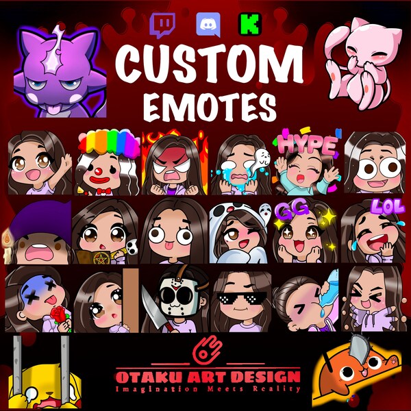 Twitch Emotes Transparent - Etsy