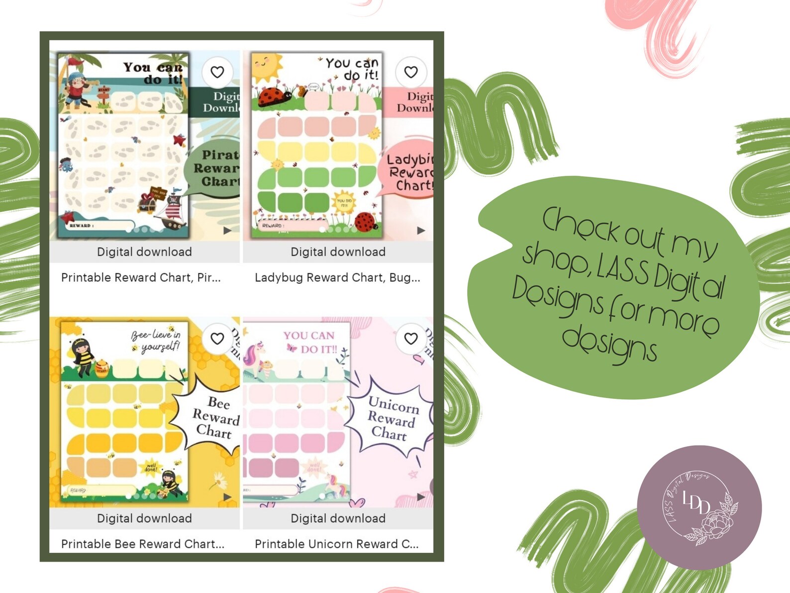Printable Frog Reward Chart, Kids Reward Chart, Cute Frog Chore Chart ...