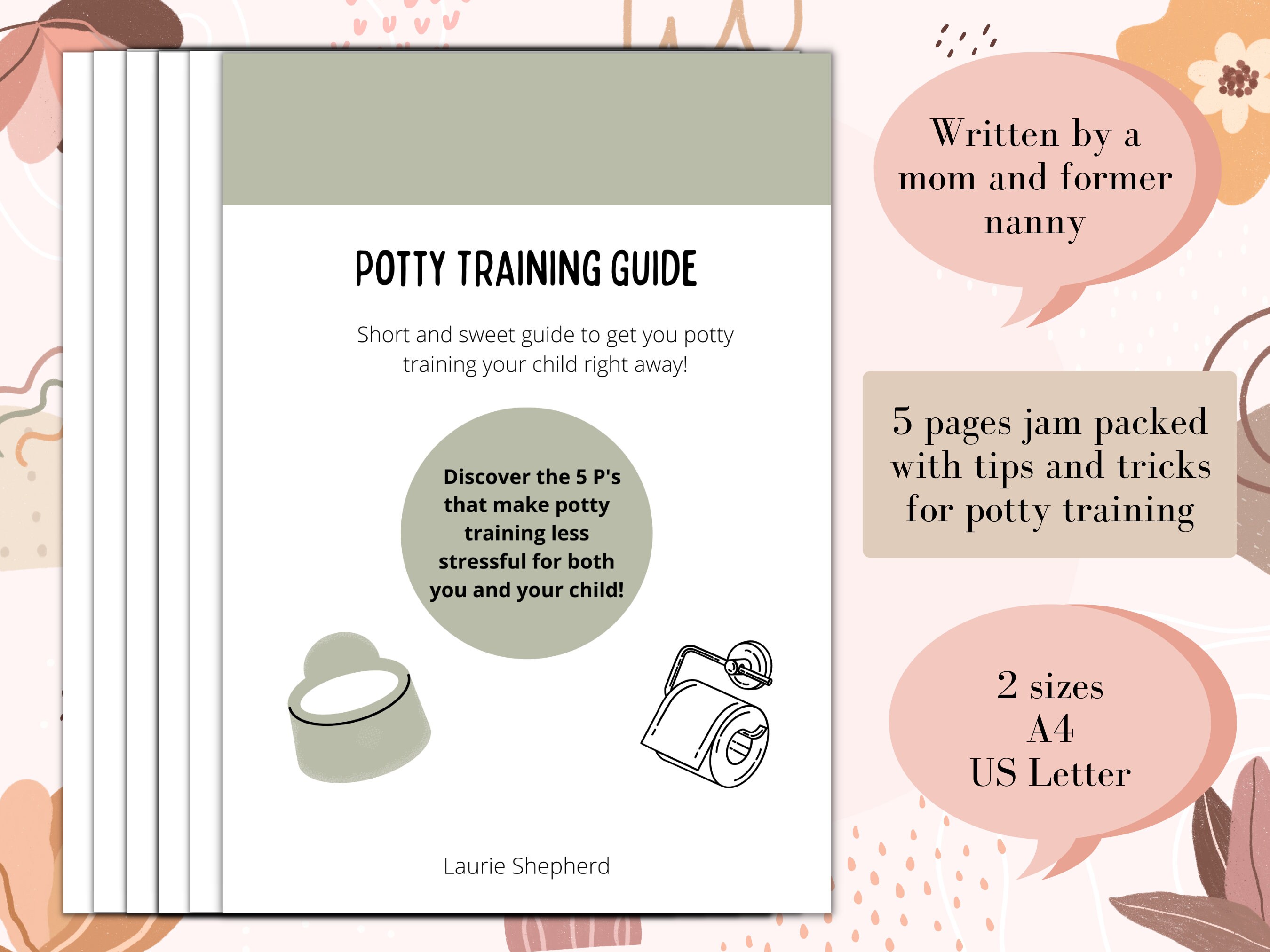 Potty Training Guide, E-book Guide to Toilet Training, Potty Training ...