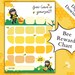 Printable Bee Reward Chart, Kids Behaviour Chart, Bee Sticker Chart ...