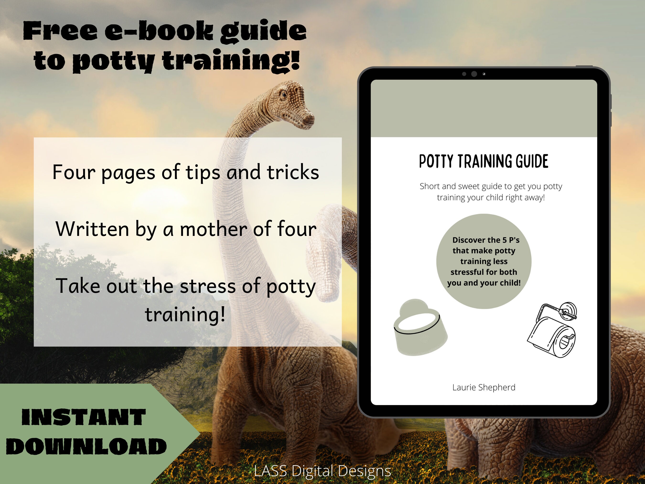 Children's Dinosaur Potty Training Chart, Dino Potty Chart Reward Sheet ...