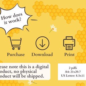 Printable Bee Reward Chart, Kids Behaviour Chart, Bee Sticker Chart ...