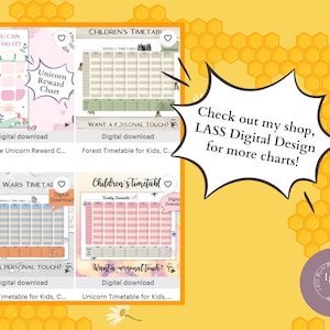Printable Bee Reward Chart, Kids Behaviour Chart, Bee Sticker Chart ...