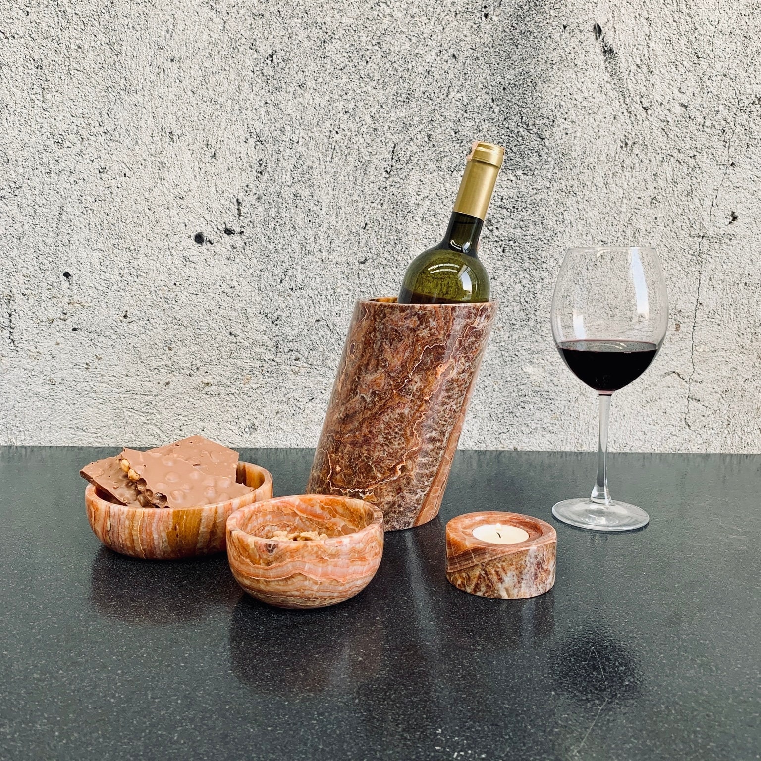 Unique Marble Wine Rack, Elegant Wine Bottle Holder, Wine Accessories ...