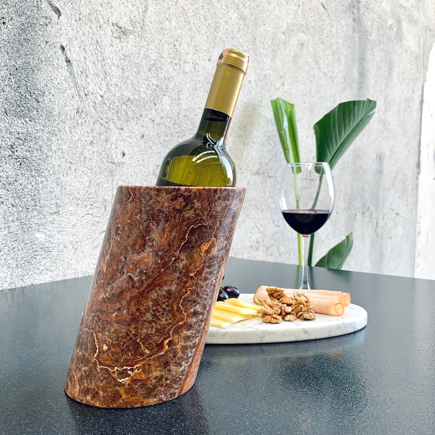 Unique Marble Wine Rack, Elegant Wine Bottle Holder, Wine Accessories ...