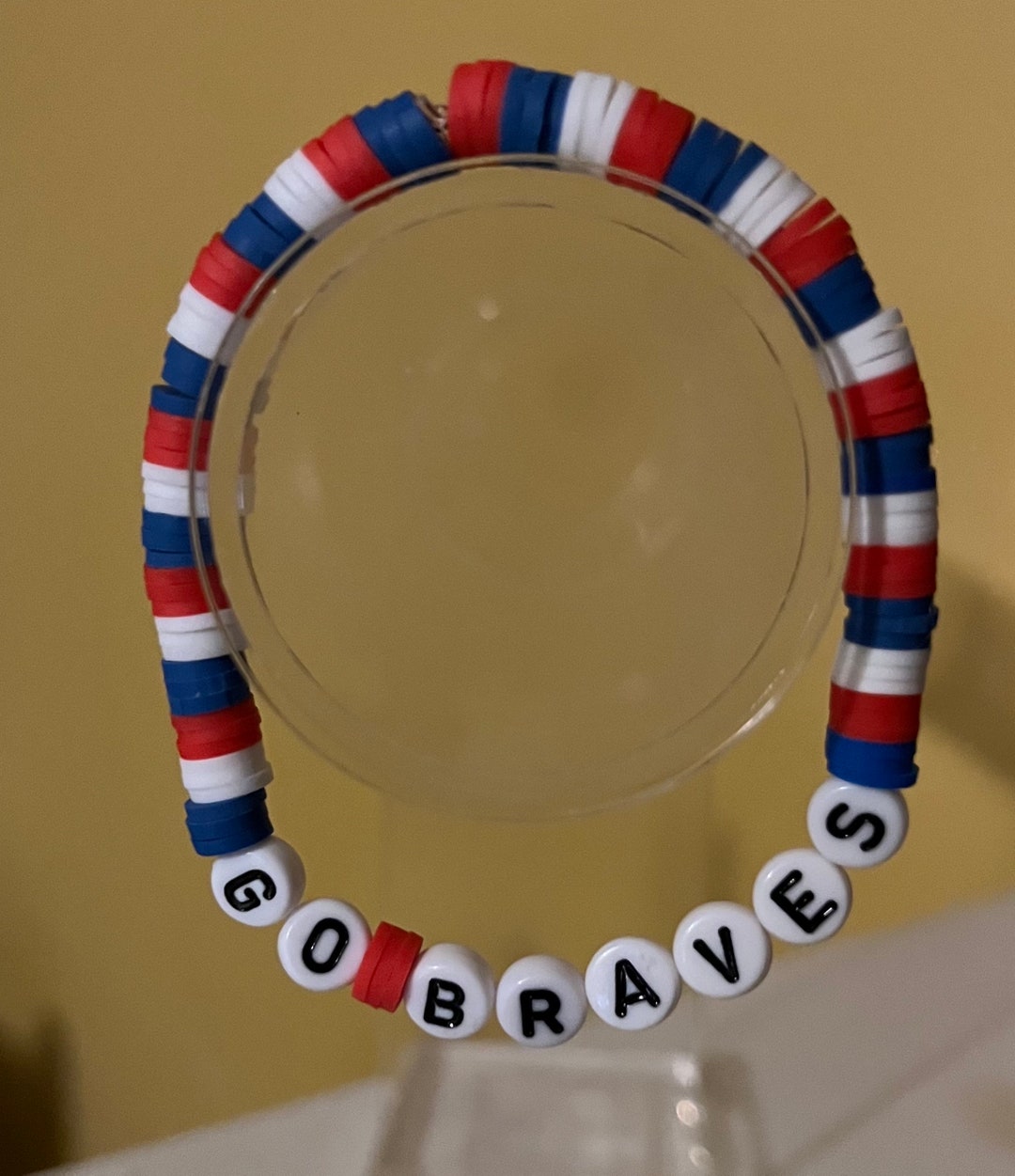Atlanta Braves Bracelet - Etsy