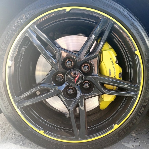 Corvette Rim Decals - Etsy